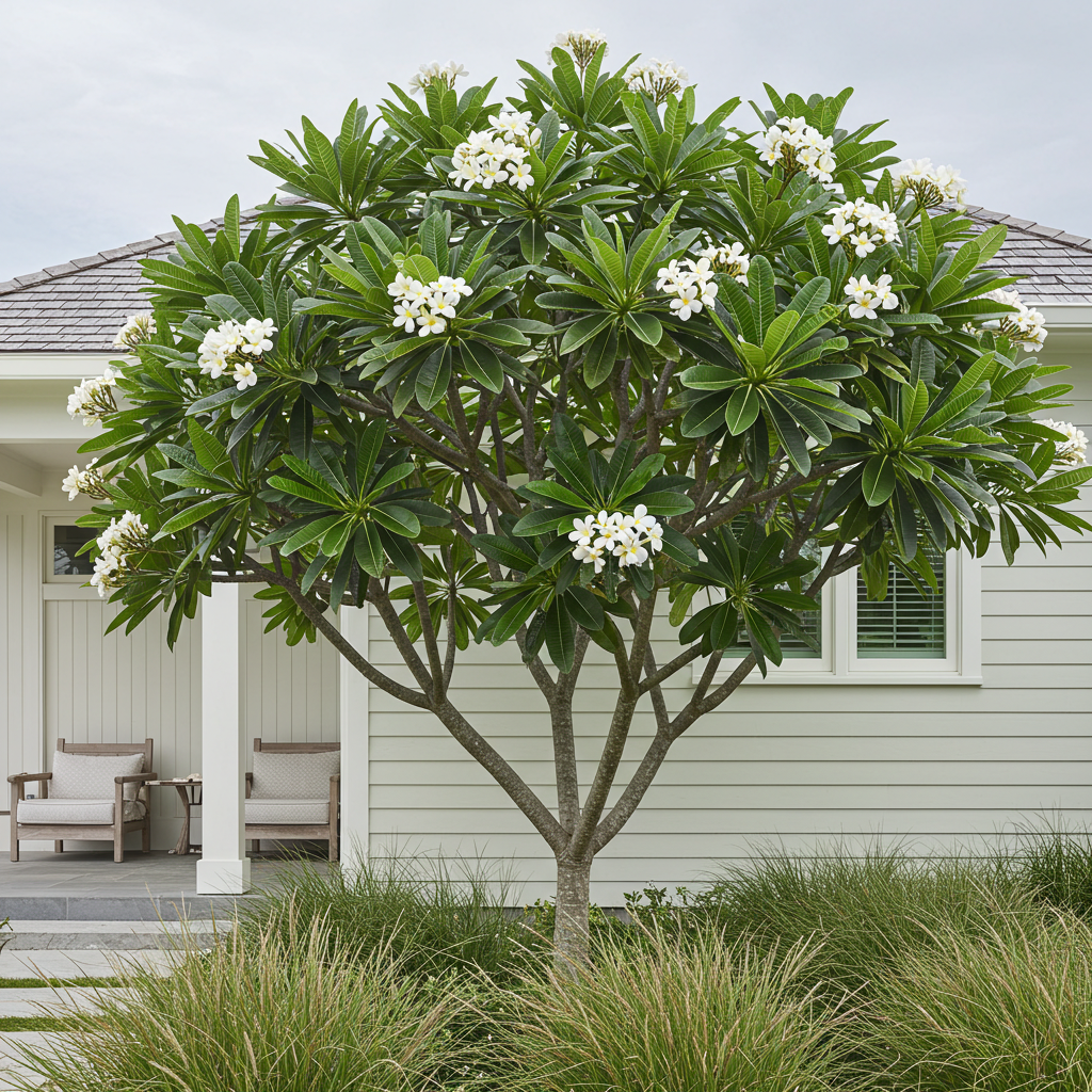 Buy Now Singapore White Frangipani Plumeria Obtusa Nursery Near Me