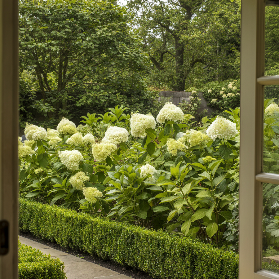 White Knight Hydrangea - Hydrangea macrophylla 'White Knight' | Buy ...
